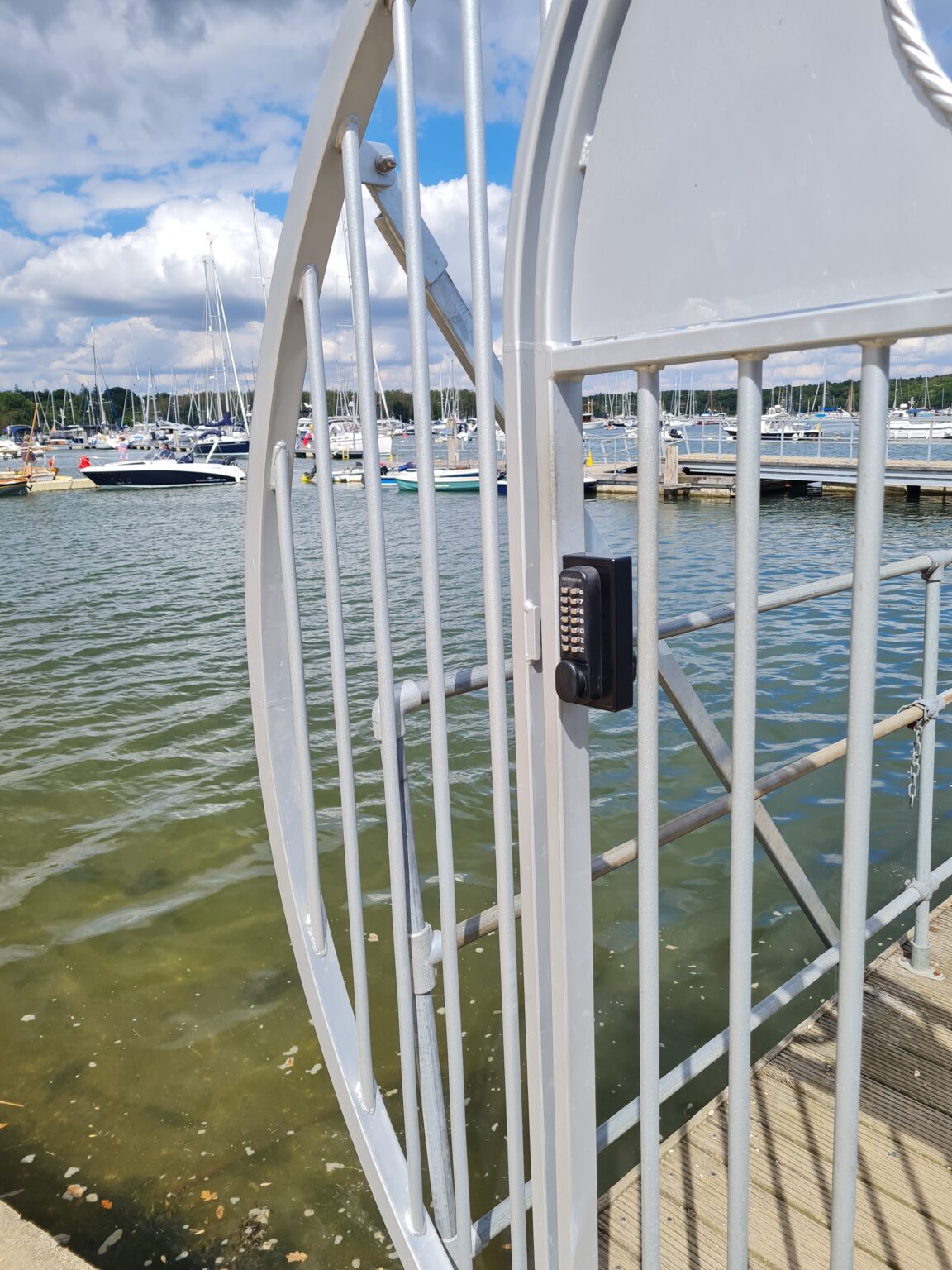 Case study: Keypad lock solution for yacht harbours | Signet Locks