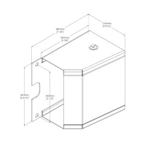 Superlock Quick Exit Gate Lock Shroud | Signet Locks