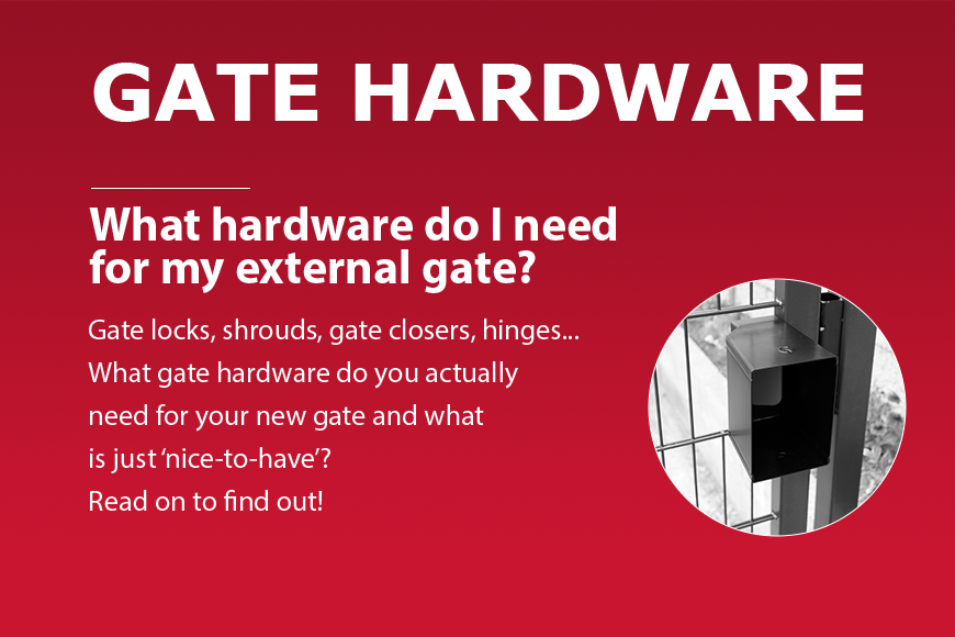 What hardware do I need for my external gate? - Signet Locks