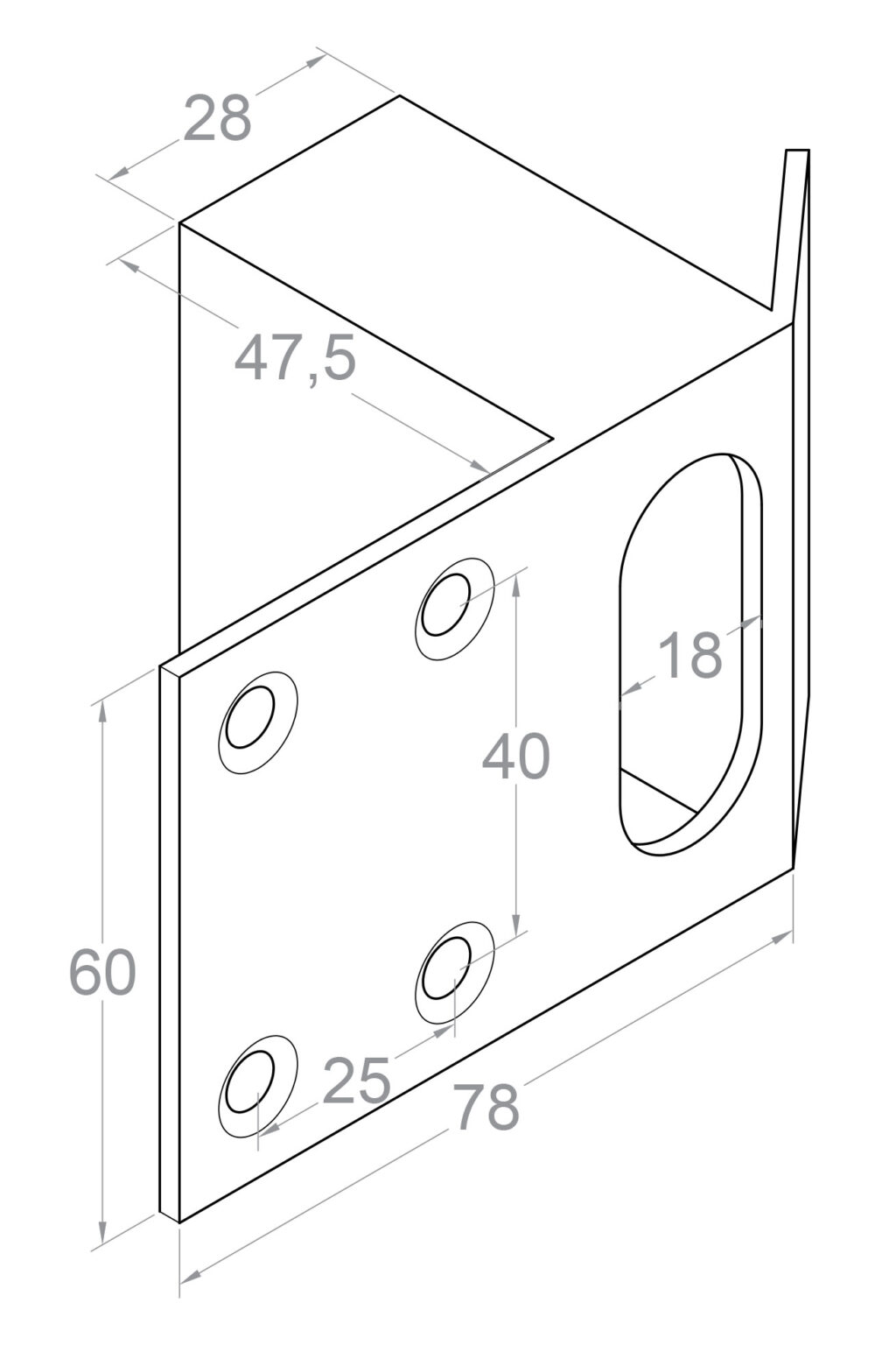 Gatemaster Digital Gate Lock surface fixed double sided - Signet Locks Gatemaster Digital Gate Lock surface fixed double sided - Signet Locks