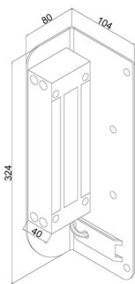 Gate Maglock System | Magnetic Gate Lock Kit | Signet Locks