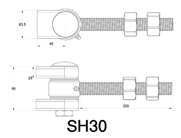 Select Pro Quick exit gate lock shroud | Signet Locks